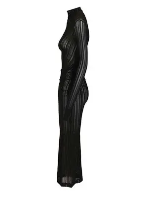 AMAZUIN Olga Ribbed Long Dress