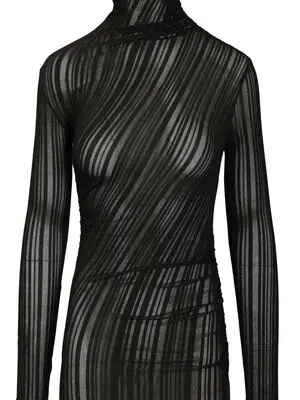 AMAZUIN Olga Ribbed Long Dress