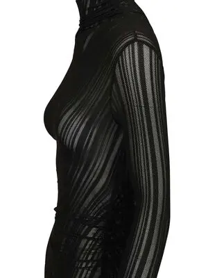 AMAZUIN Olga Ribbed Long Dress