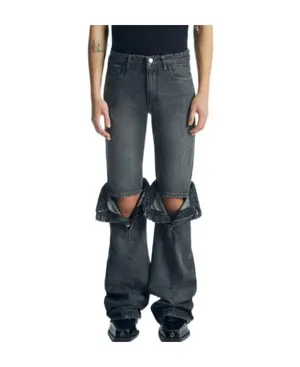 Coperni Logo Patch Mid-rise Jeans