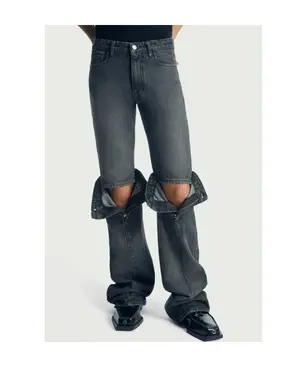 Coperni Logo Patch Mid-rise Jeans