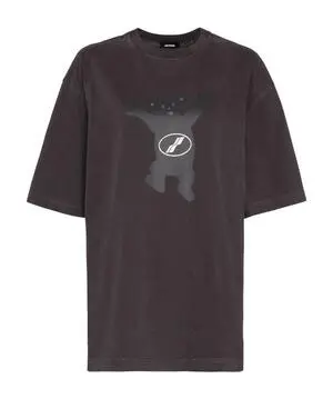 We11Done Teddy Print Crewneck T-shirt