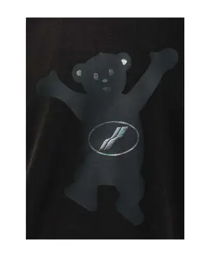 We11Done Teddy Print Crewneck T-shirt