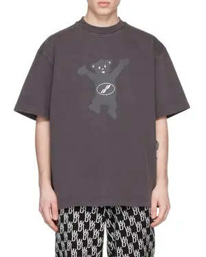 We11Done Teddy Print Crewneck T-shirt