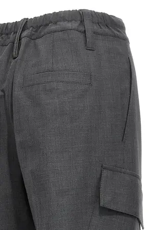 Brunello Cucinelli High-waisted Cargo Trousers