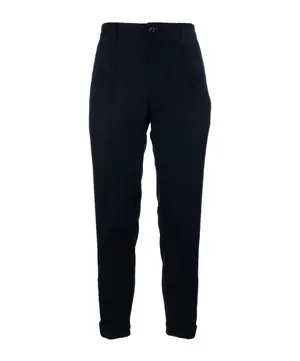 Incotex Pressed-crease Trousers - Black