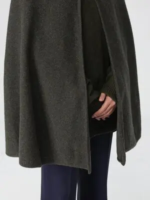 Fabiana Filippi Stand-up Collar Knitted Cape