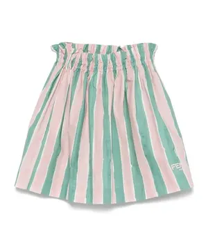 Fendi Striped Skirt - Pink