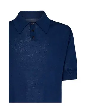 MAISON MARGIELA Knitted Polo Shirt