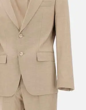 Hugo Boss H Huge Slim Fit Suit - Beige