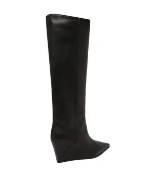 VIC MATIE Pointed Toe Wedge Heel Boots