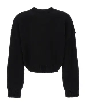 Dolce & Gabbana Logo Plaque Knitted Jumper