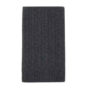 Polo Ralph Lauren Cable-knit Scarf - Grey