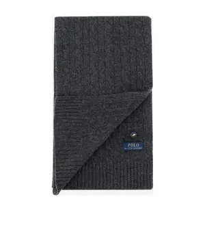Polo Ralph Lauren Cable-knit Scarf - Grey