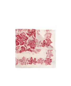 Dsquared2 Floral-print Silk Scarf - Pink