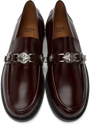 TOGA VIRILIS Round Toe Loafers