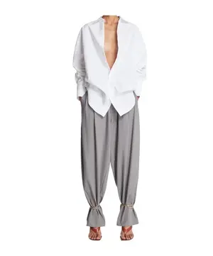 Darkpark Drop Shoulder Shirts For Women