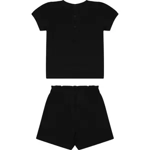 Moschino Embroidered Logo Shorts Set