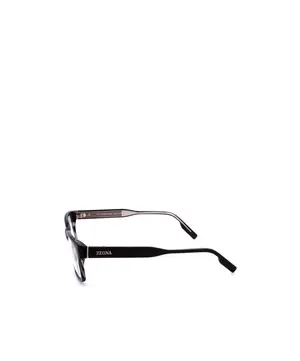 Zegna Rectangular Frame Eyeglasses - White