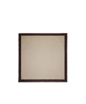 Gucci Monogrammed Fringe-edge Shawl - Camel