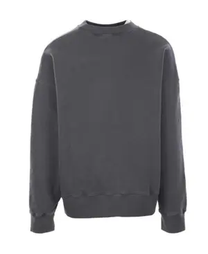 Palm Angels Logo Printed Crewneck Sweatshirt - Black