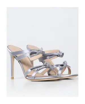 STUART WEITZMAN Embellished Bow High Heel Sandals