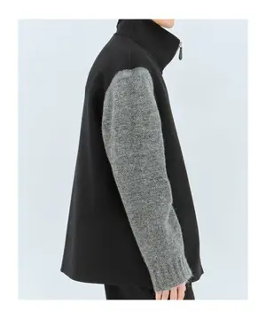JIL SANDER Knitted Zipped Jacket