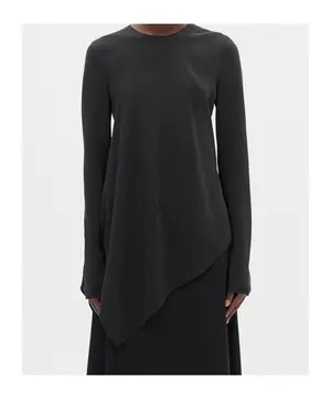ANN DEMEULEMEESTER Deana Draped Asymmetric Top
