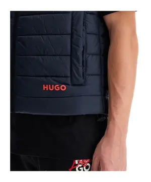 Hugo Boss Brentino Zipped Gilet - Blue