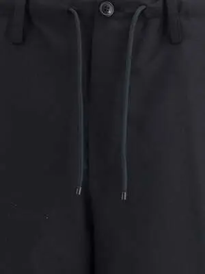 Dries Van Noten Belt Loop Casual Pants - Black