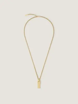Givenchy Tape Necklace In Metal And Enamel