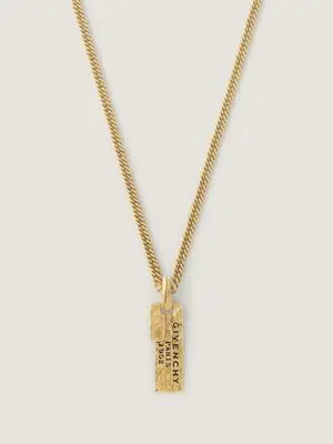Givenchy Tape Necklace In Metal And Enamel