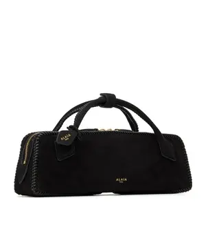 Alaïa Double Handle Tote Bag - Black