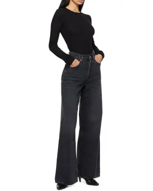 AGOLDE Dame Straight Leg Jeans