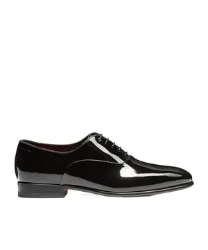 Santoni Logo Oxfords