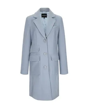 Emporio Armani Single-breasted Lapel Coat