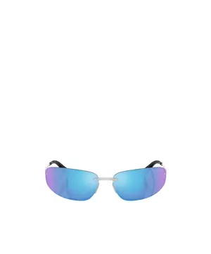 Miu Miu Oval Frame Sunglasses