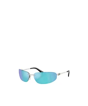 Miu Miu Oval Frame Sunglasses