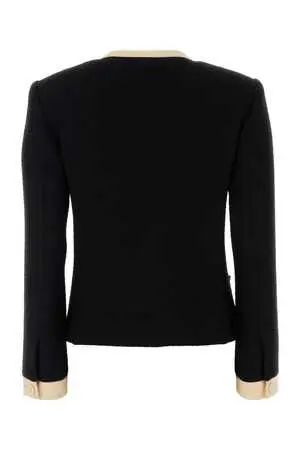 Valentino Garavani Bow Detail Crewneck Jacket