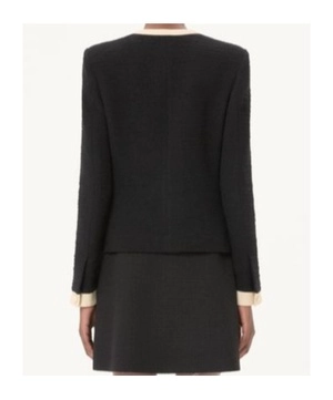 Valentino Garavani Bow Detail Crewneck Jacket