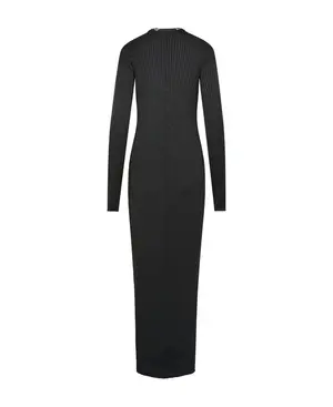 Attico V-neck Cardigan Dress