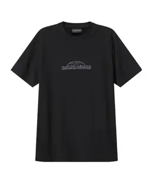 Emporio Armani Embroidered-logo T-shirt