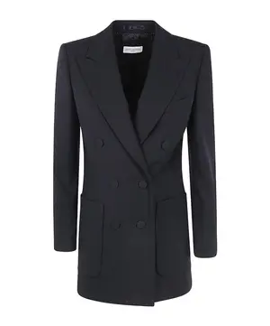 Dries Van Noten Double-breasted Blazer - Black
