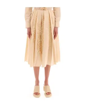 JIL SANDER Pleated Skirt