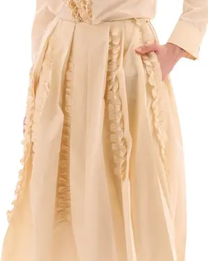 JIL SANDER Pleated Skirt