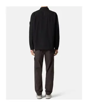 Stone Island Logo Patch Long Sleeve Shirt