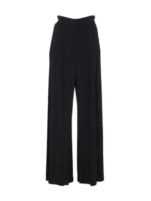 Max Mara Palanca Pleated Wide Leg Trousers