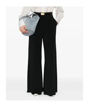 Max Mara Palanca Pleated Wide Leg Trousers