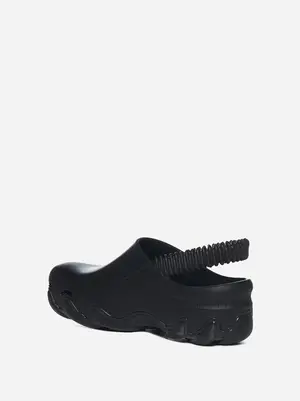 Gcds Embossed Logo Slingback Clogs