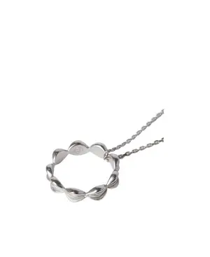MAISON MARGIELA Round Pendant Necklace - Gray